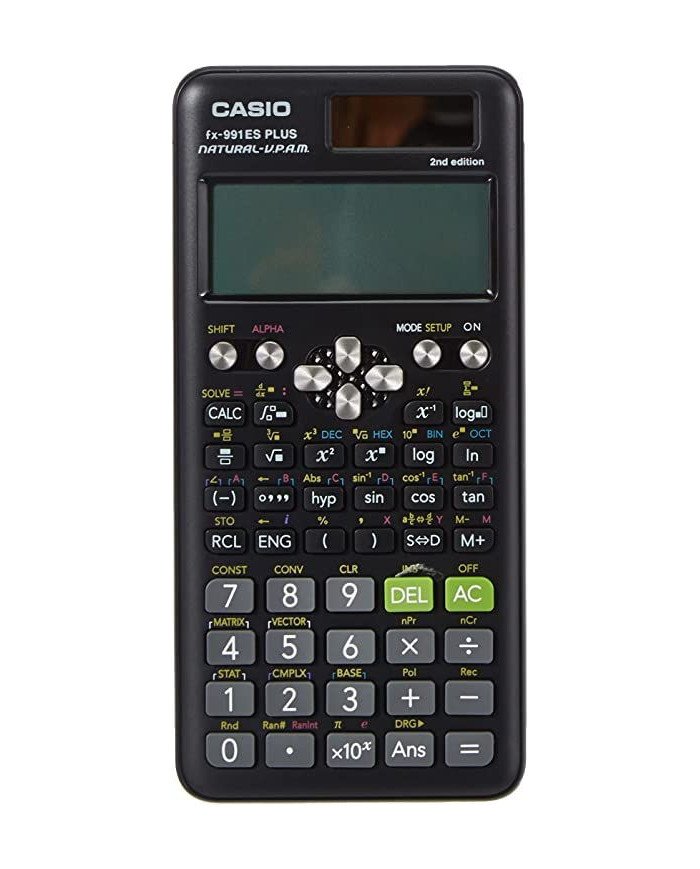Calculatrice CASIO fx-991ES Plus 2 Calculatrice Scientifique avec 417 Fonctions