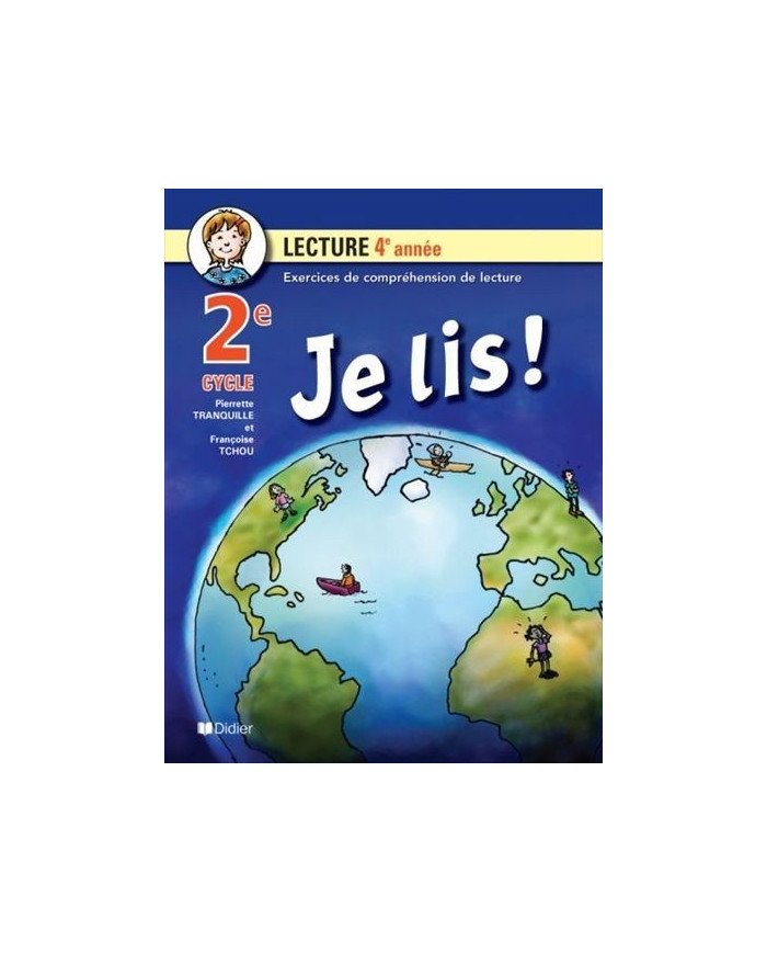 Je lis lecture - 4ème année /CM1